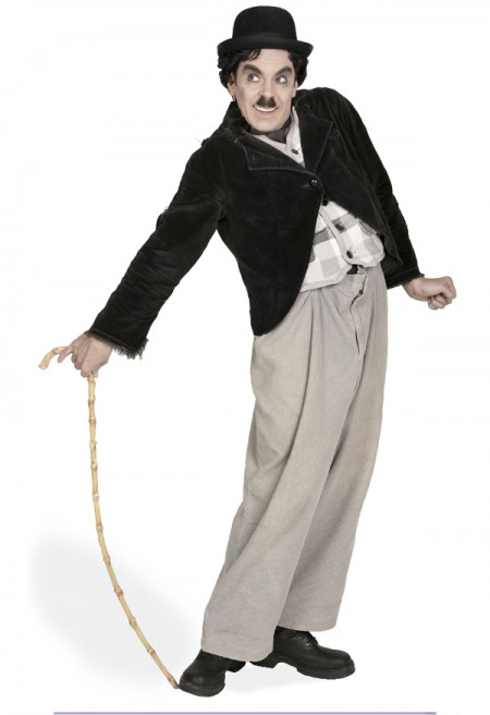 Mime Mario | Charlie Chaplin character by Mario Diamond